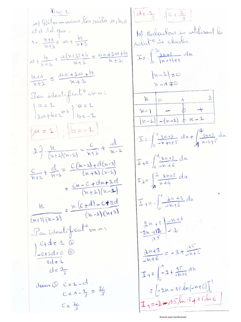 Corrigé Du TD D'analyse 2 | PDF