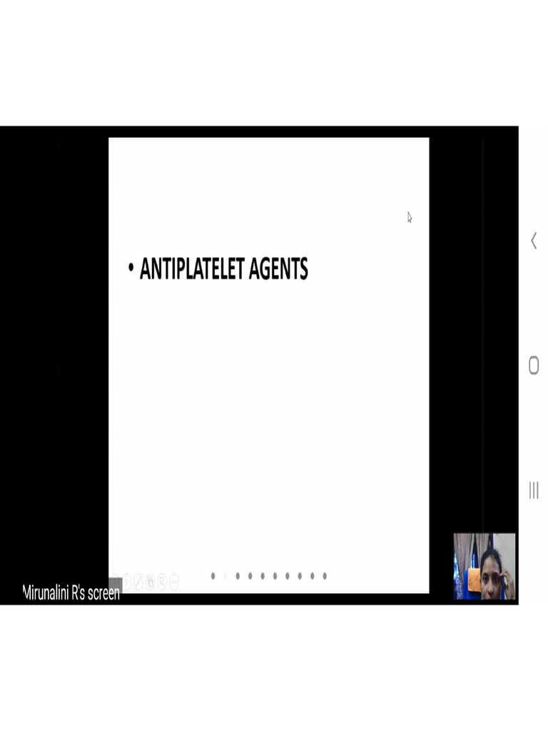 Anti Platelet Agents | PDF