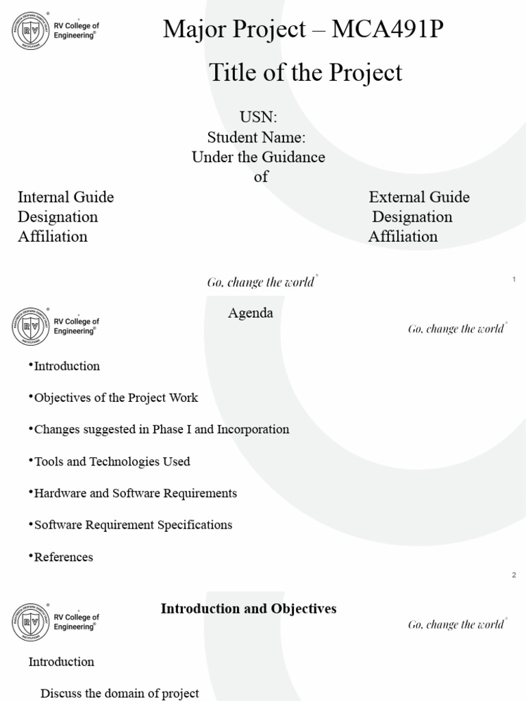 Phase II Major Project | PDF | Specification (Technical Standard ...