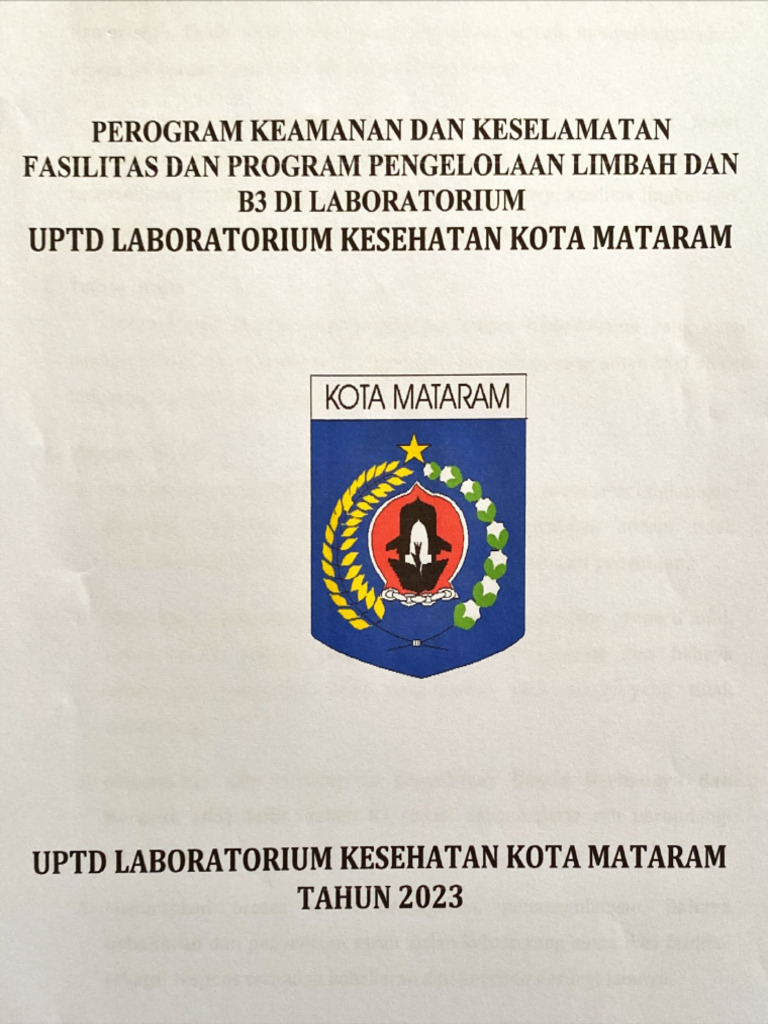 Standar MFK 5 Program Keamanan Dan Keselamatan Fasilitas Fix | PDF