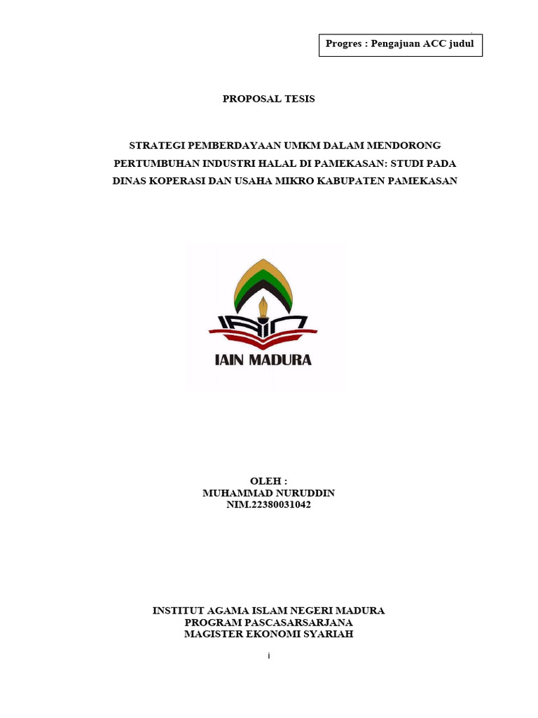 Muhammad Nuruddin | PDF