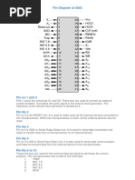 Pin Diagram of 8085 Microprocessor | PDF | Input/Output | Computing