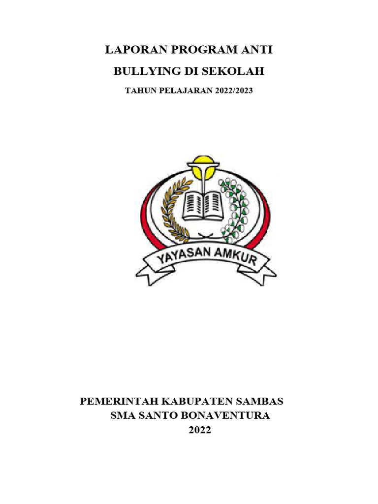 Laporan Program Anti Bullying 2 | PDF