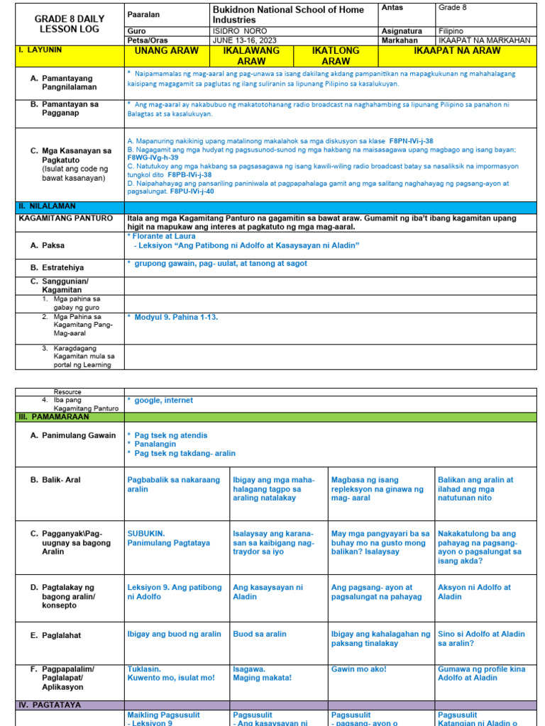 Lesson Plan New | PDF