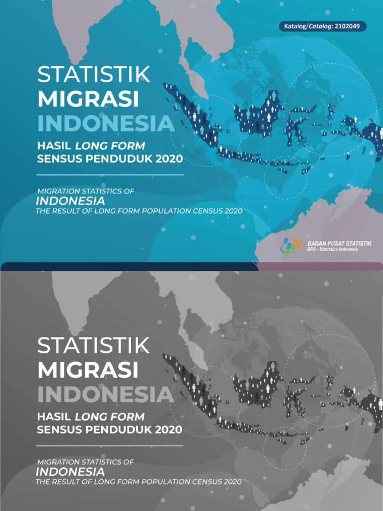 Statistik Migrasi Indonesia Hasil Long Form Sensus Penduduk 2020 | PDF