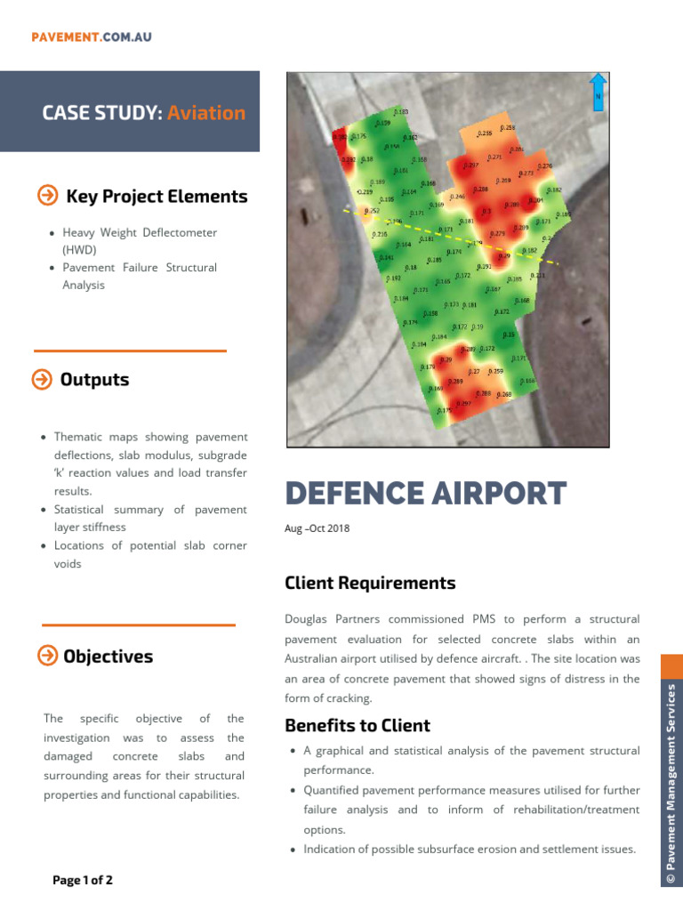 Defence Airport Pavement Analysis | PDF | Science & Mathematics