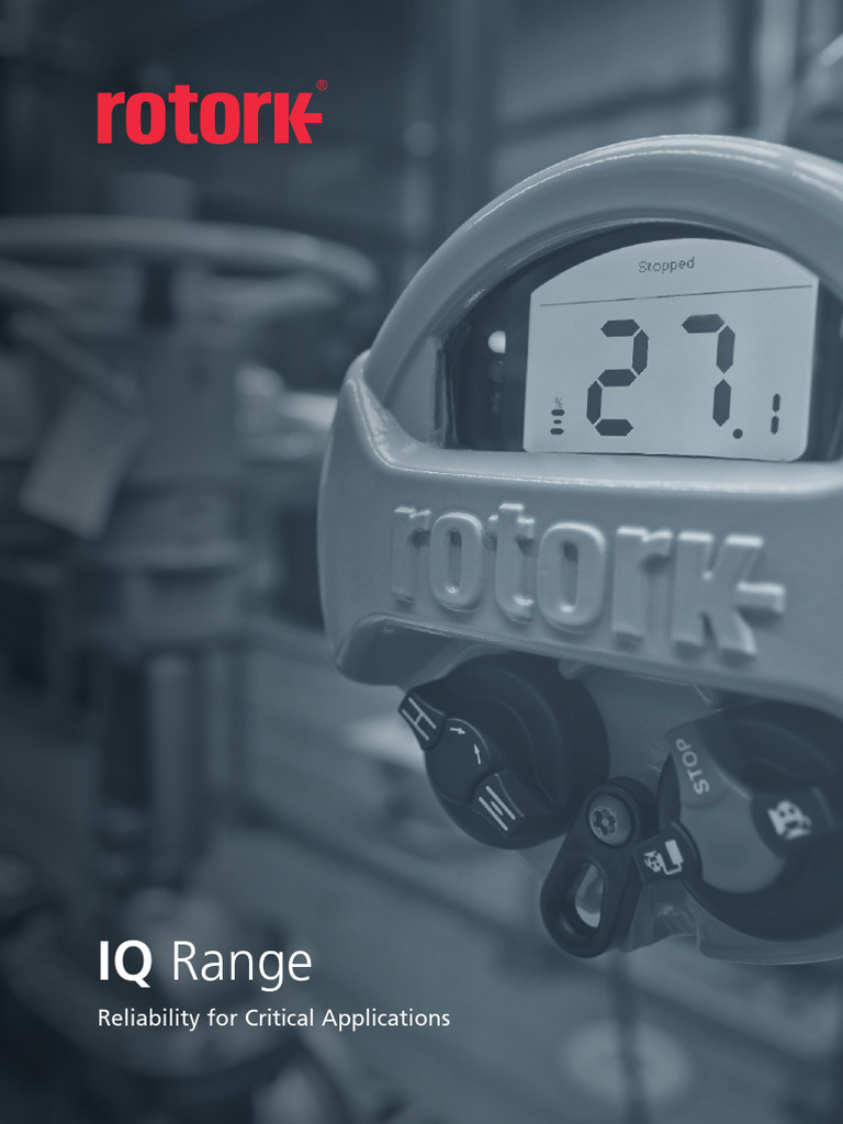 Rotork IQ Range: Reliable Actuation Solutions | PDF | Actuator ...
