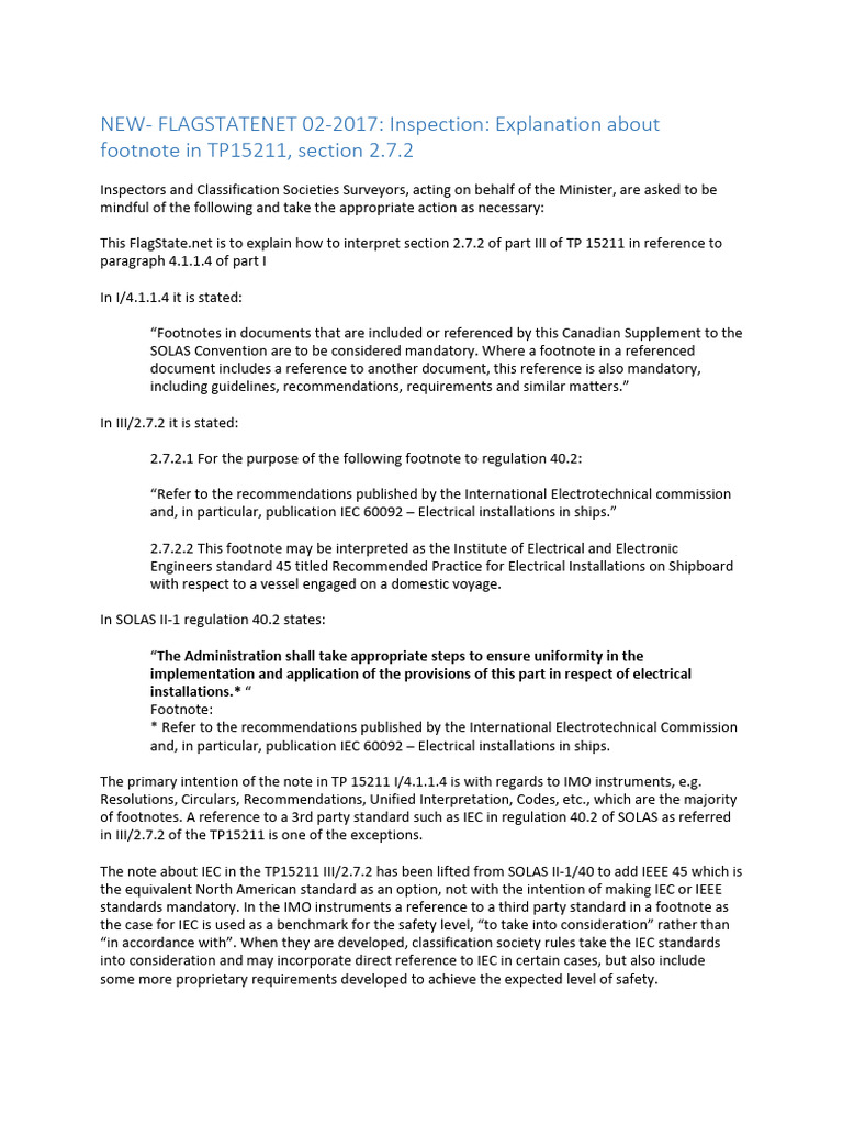 CAN_NEW- FLAGSTATENET 02-2017 Inspection Explanation about footnote in TP15211 section 2_7_2 ...
