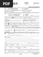 Work Inspection Request Template (Construction) | PDF | Building ...
