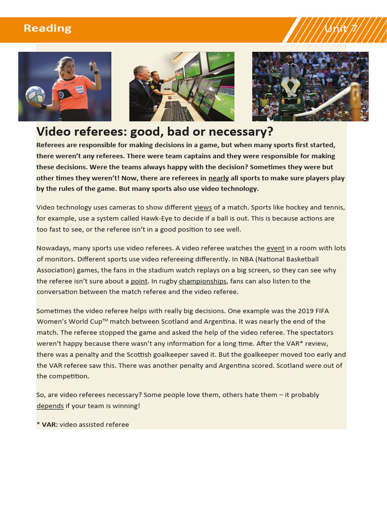 A1PLUS U7 Accessible Reading | PDF