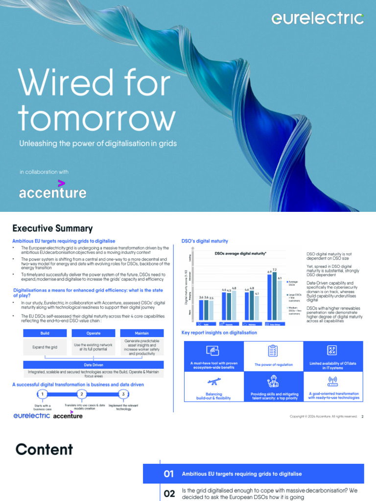 Wired For Tomorrow Full Report | PDF | Business | Computers
