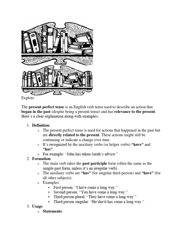 Present Perfect Tense | PDF