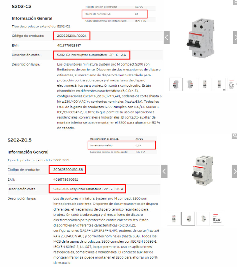 Abb Interruptores | PDF