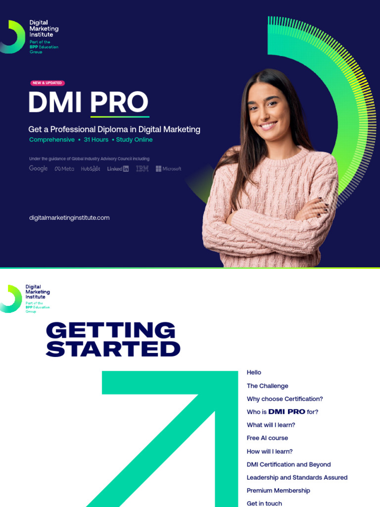 DMI_pro_brochure | PDF | Digital Marketing | Search Engine Optimization