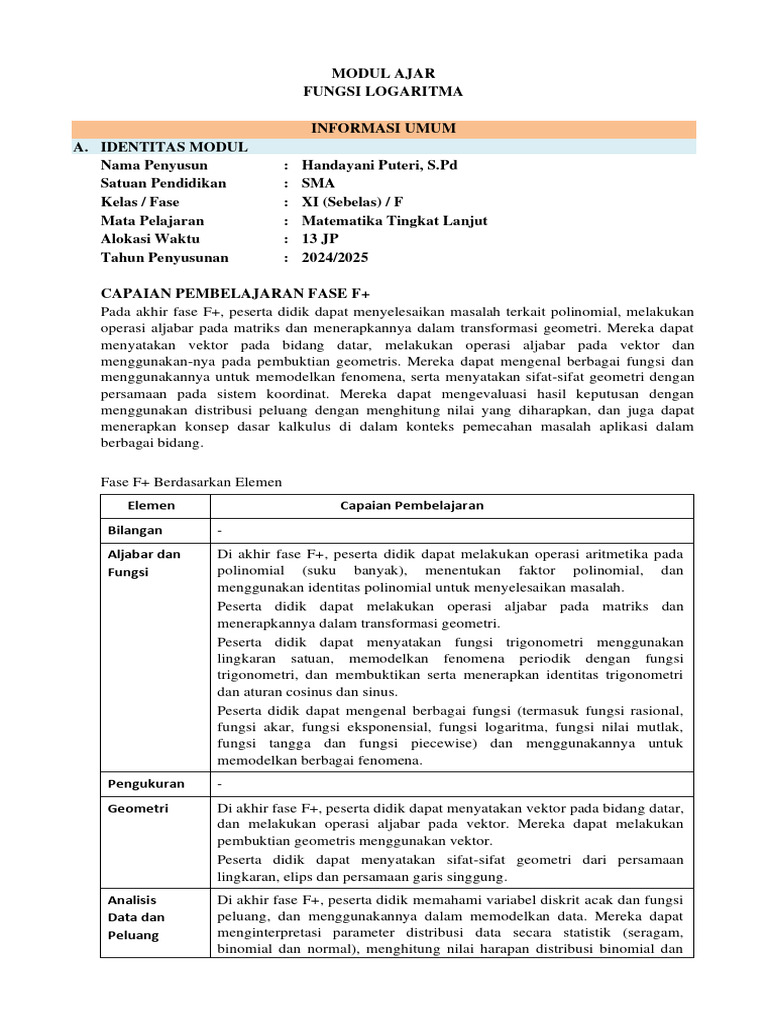 MTK TL 11 - Bab 5 Sub Bab 2 | PDF