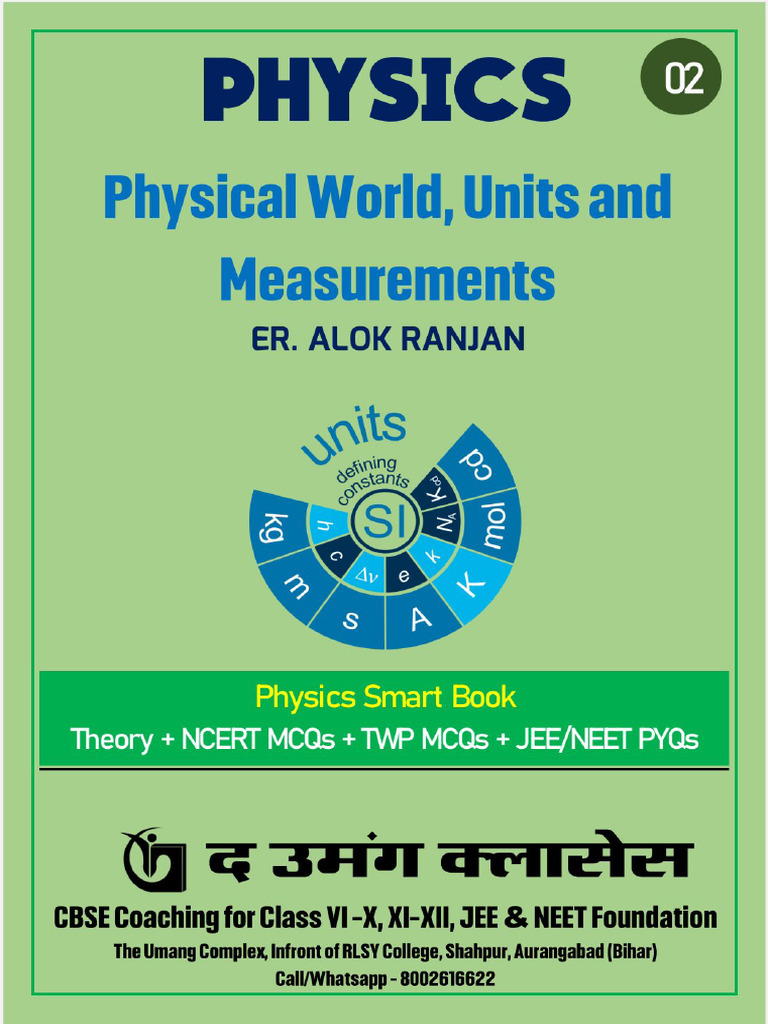 Physical World, Units and Measurements | PDF