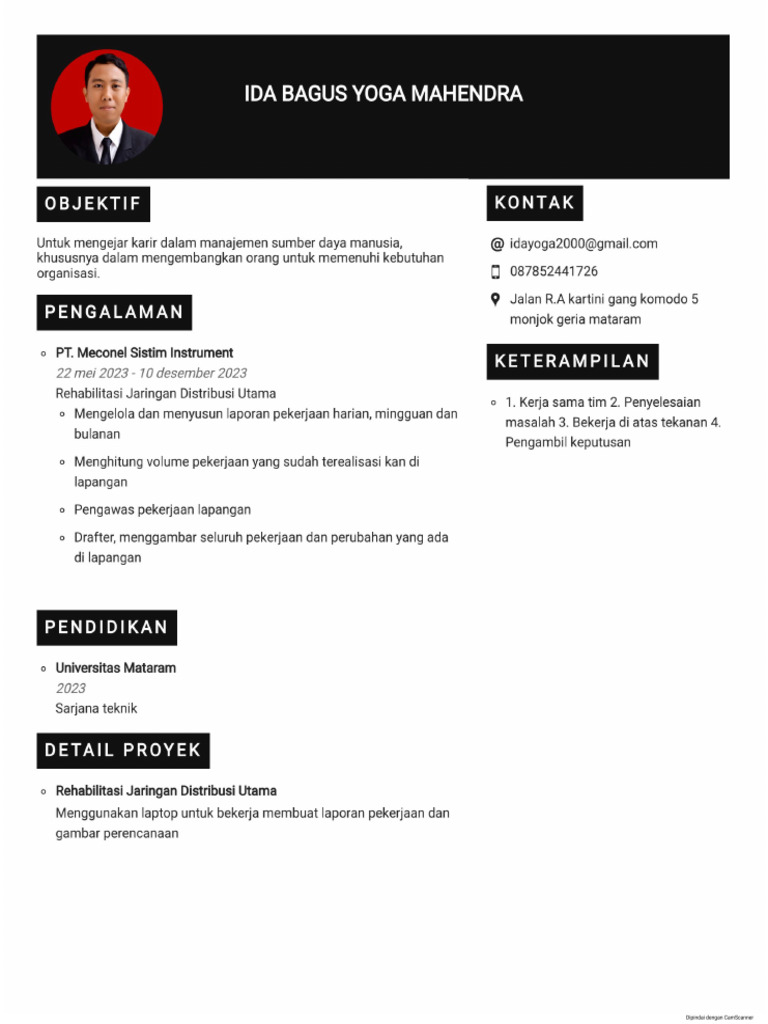 CV Dan Resume | PDF