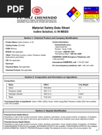 Sss056 Iodine | PDF | Iodine | Hazards