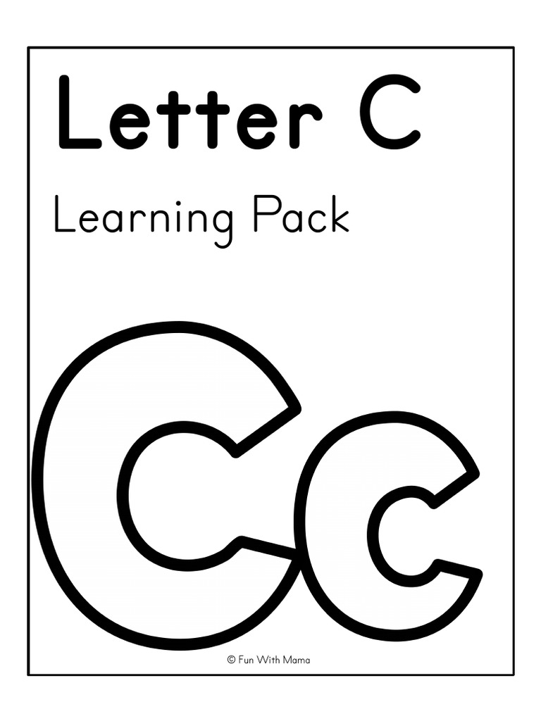 Letter C Worksheets | PDF | Letter Case | Download