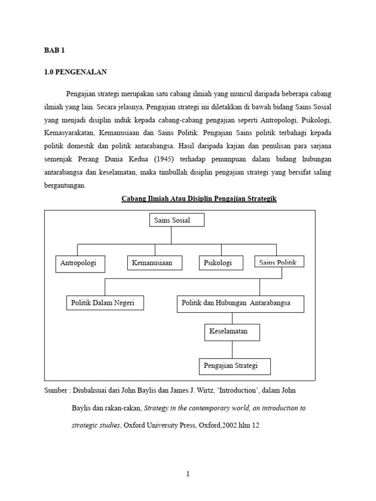 Bab Satu Strategi | PDF