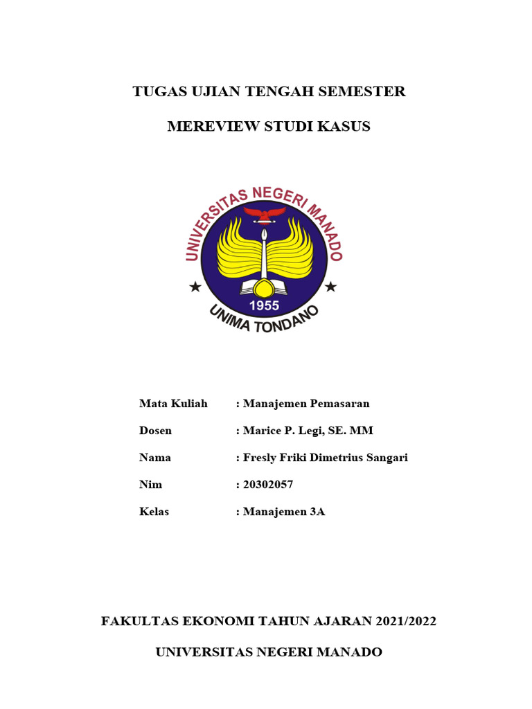 Uts MK Pemasaran | PDF