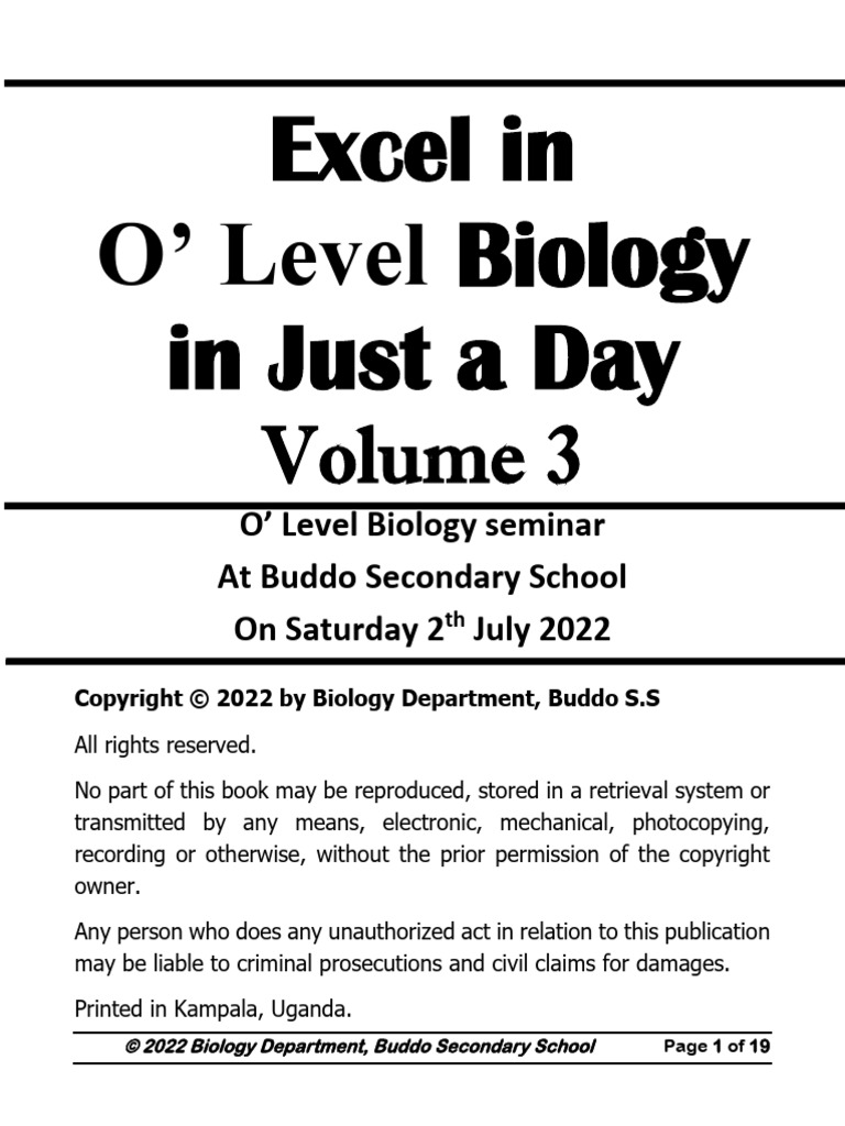 2022 Uce Bio Theory Seminar | PDF | Reproduction | Dominance (Genetics)