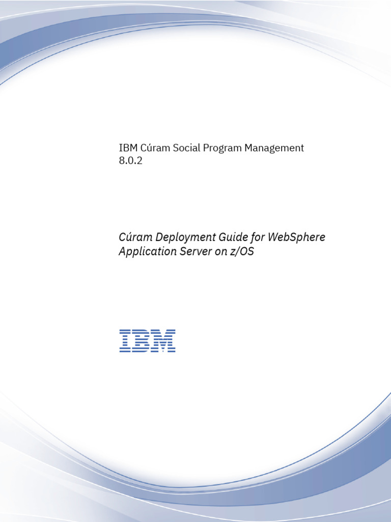 Cúram Deployment Guide For Websphere Application Server On Z/Os | PDF | Ibm Db2 | Windows Registry
