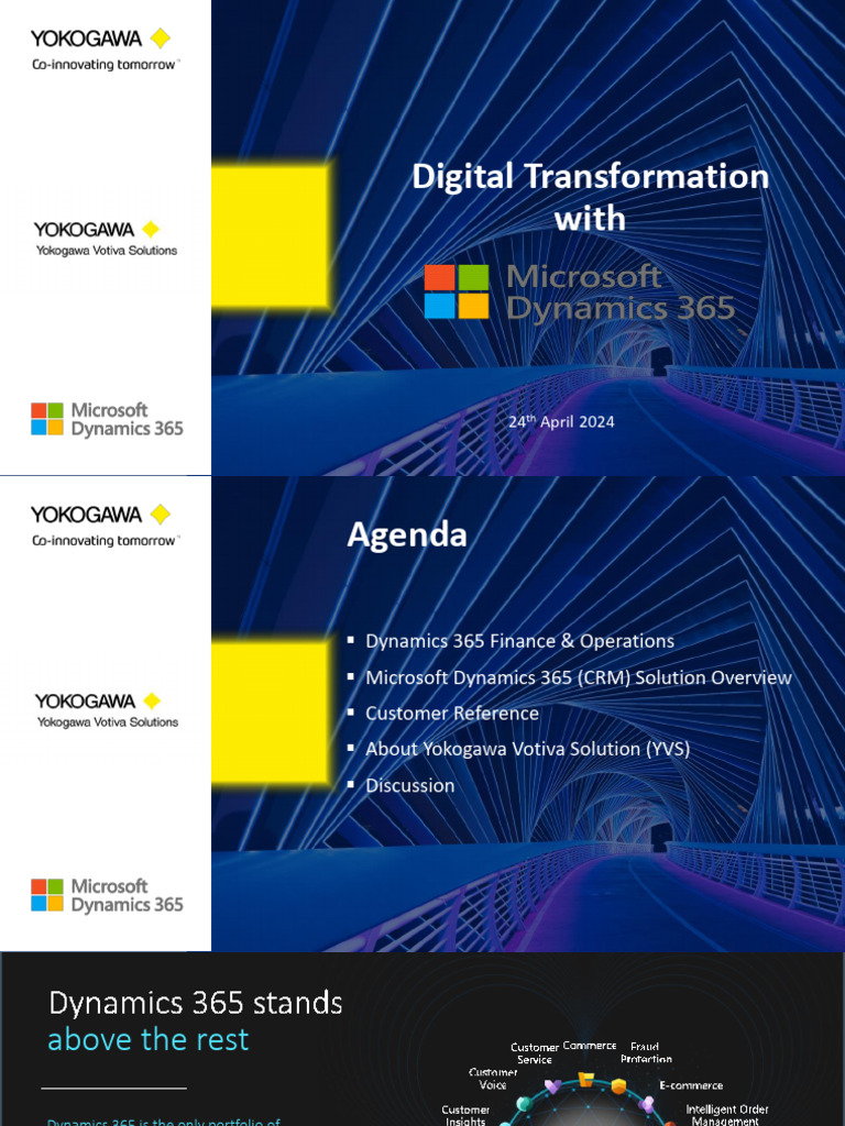 Digital Transformation With MS Dynamics 365 | PDF | Customer ...