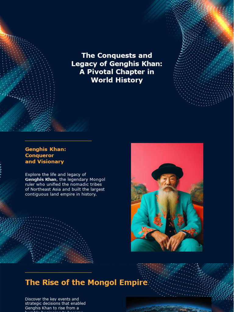 Project B | PDF | Mongol Empire | Genghis Khan