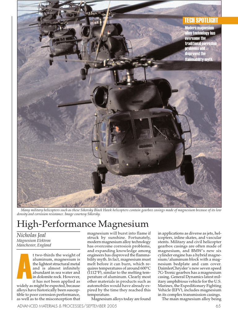 About Elektron 21 MG Alloy | PDF | Strength Of Materials | Magnesium