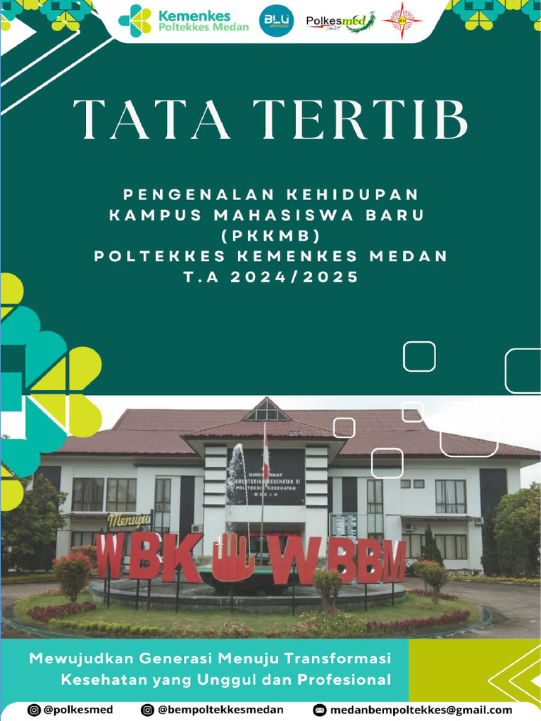 Tata Tertib PKKMB Poltekkes Medan 2024 | PDF