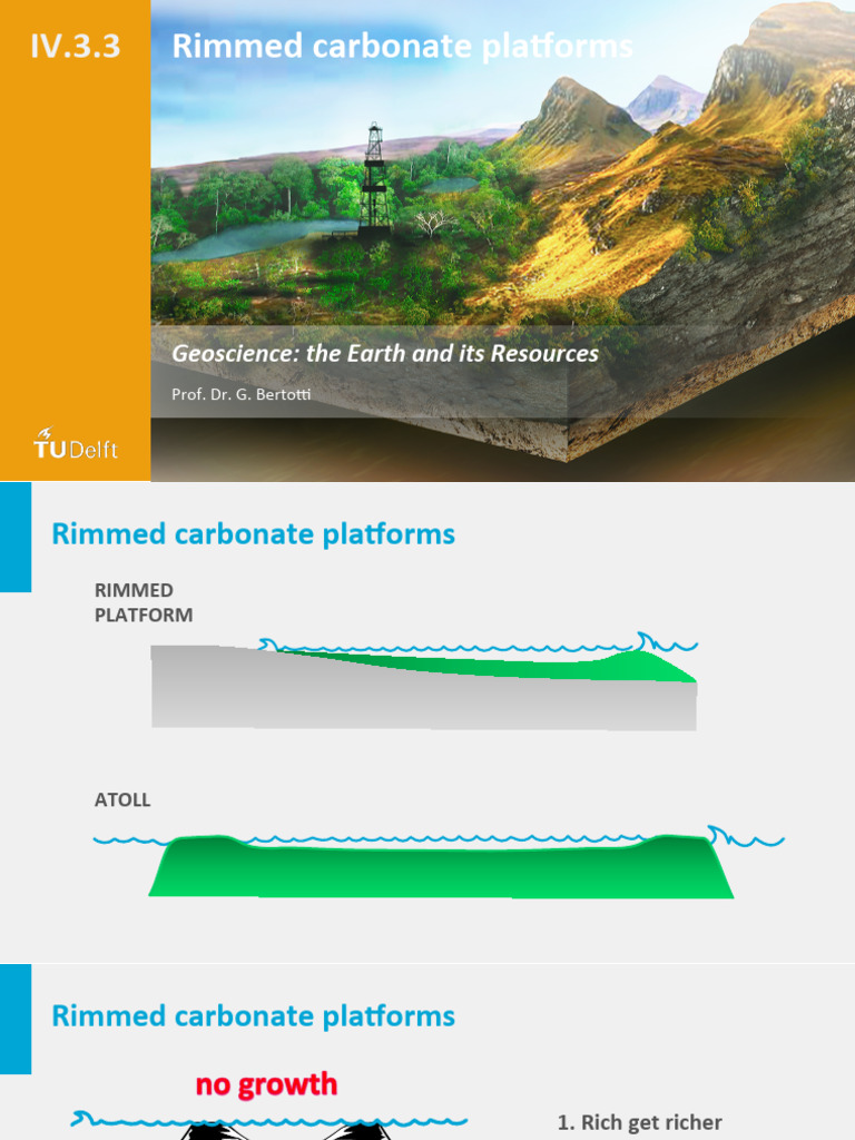 GEO101x 2016 IV.3.3 Rimmed Platforms-Slides | PDF