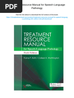 Assessment in Speech Language Pathology A Resource Manual, Seventh ...
