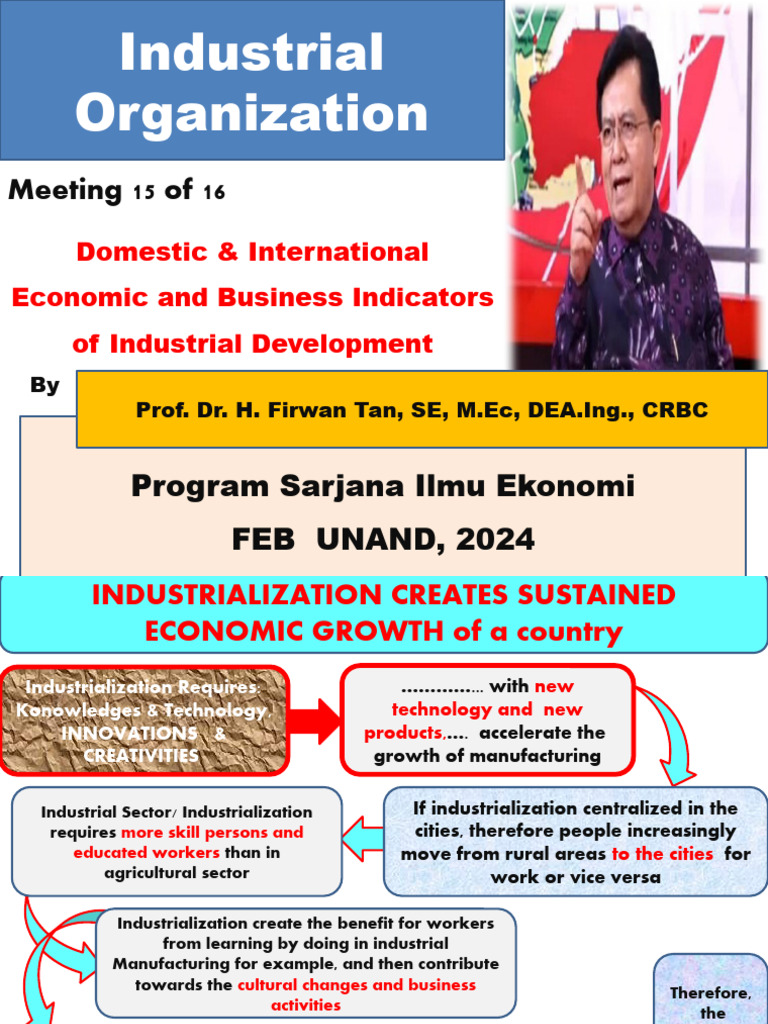 Domestic-International Indicators of Industrial Development | PDF ...