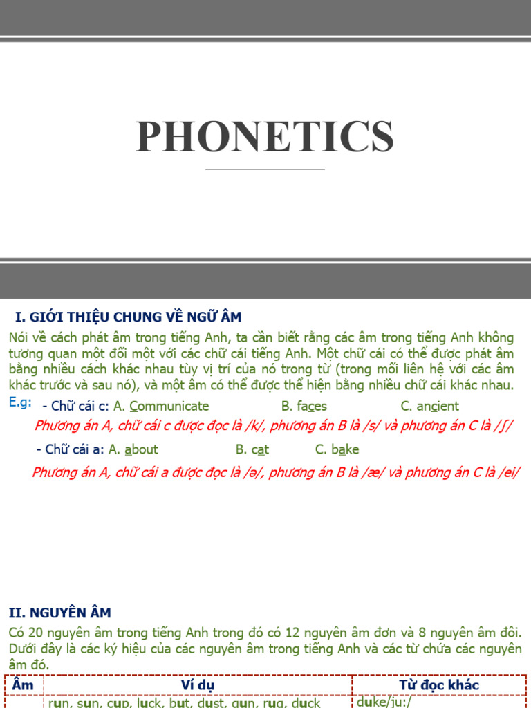 Phonetics | PDF