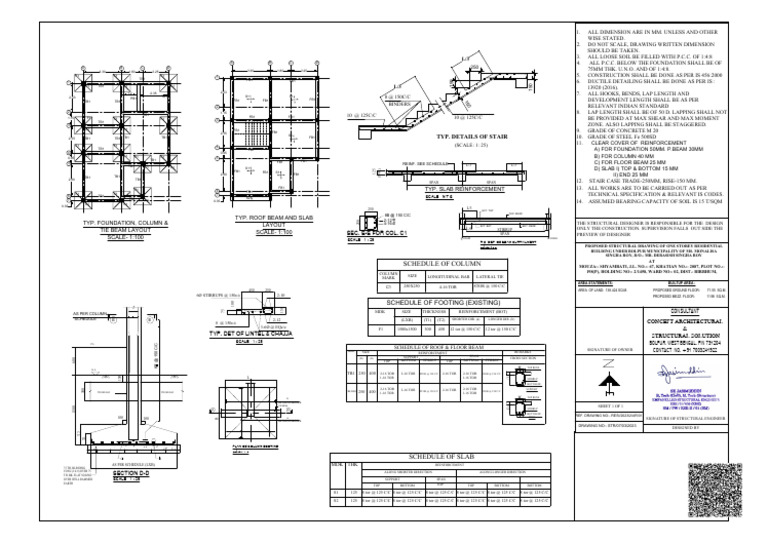 Structural Drawing | PDF | Components | Building Technology