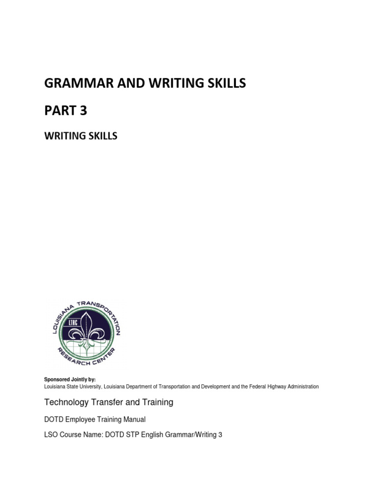 Grammar 3 | PDF | Linguistics | Grammar Grammar 3 | PDF | Linguistics | Grammar