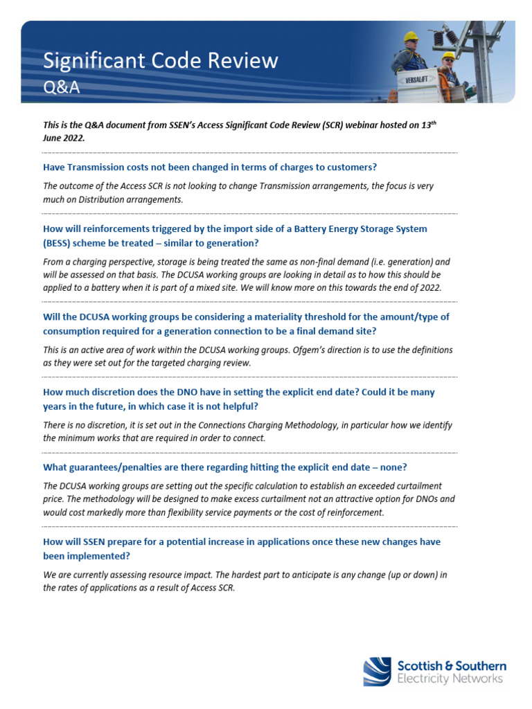 Significant Code Review SCR Qa v2.1 | PDF | Economies