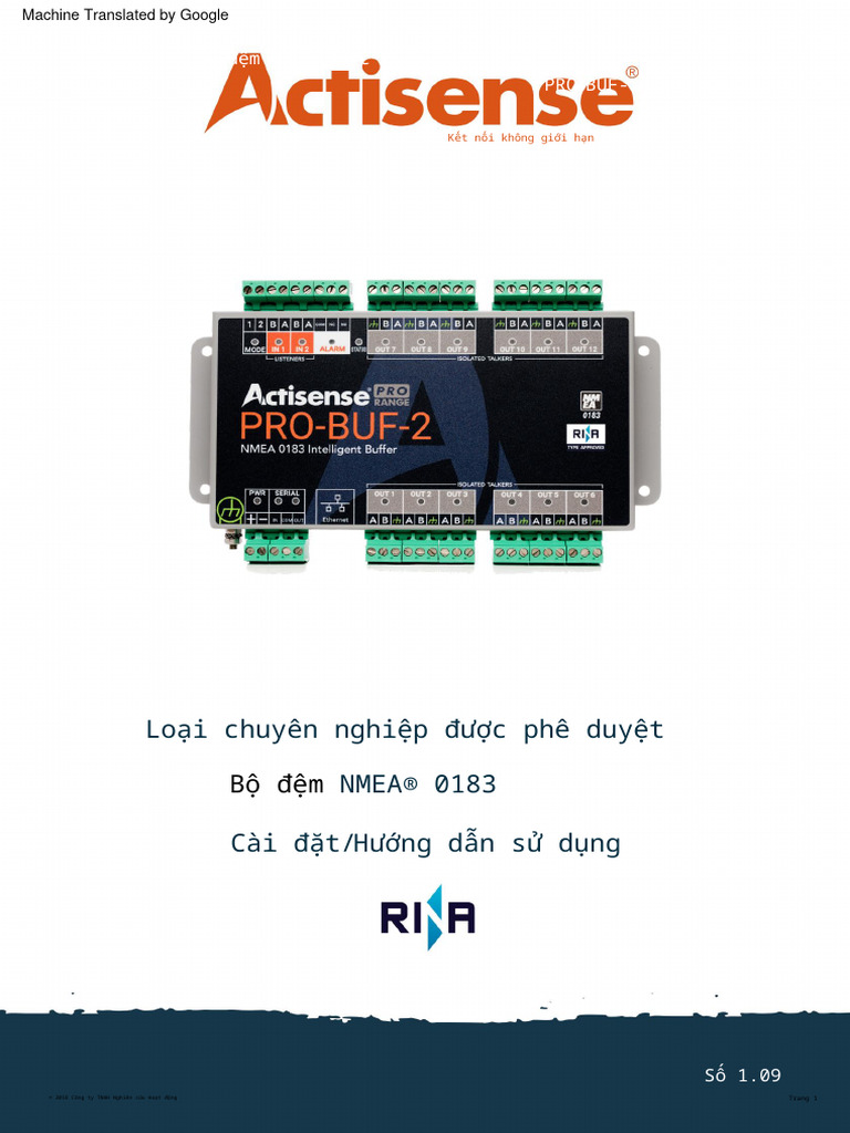 PRO-BUF-2-User-Manual-1.09 Bản Dịch | PDF