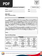 COT Observation-Notes-Sample 1 | PDF | Motivation | Motivational