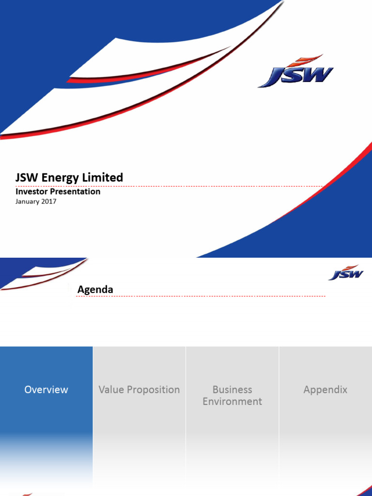 JSW Energy: Investor Insights | PDF | Corporate Social Responsibility ...