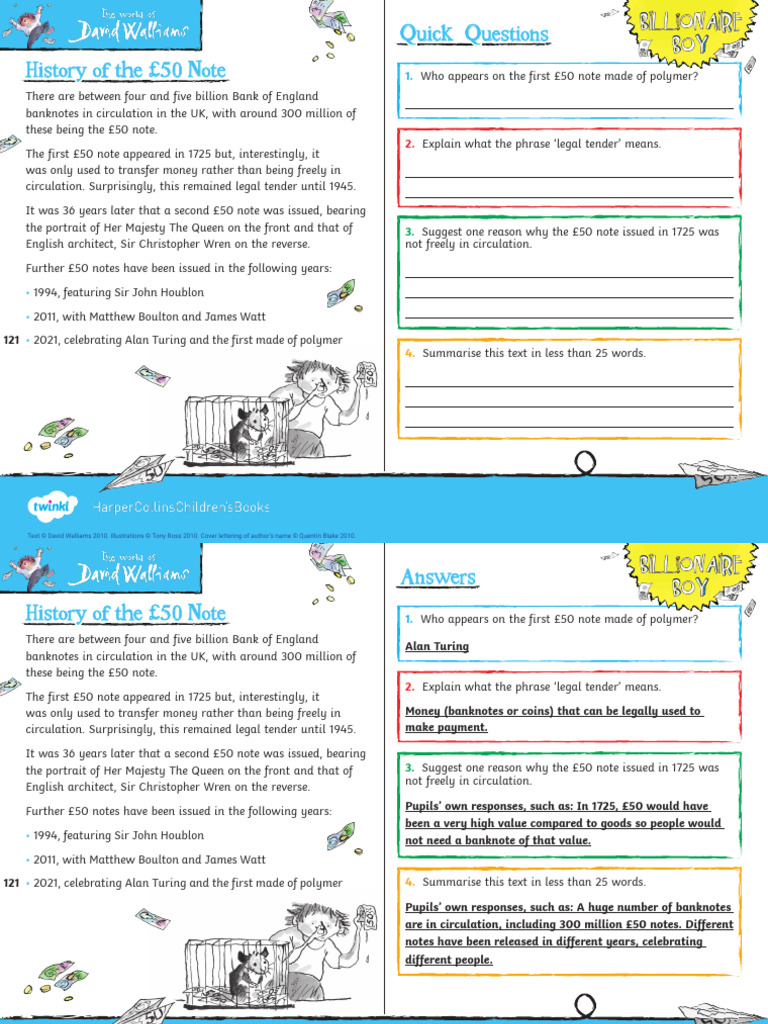 History of The 50 Note | PDF | Currency | Money