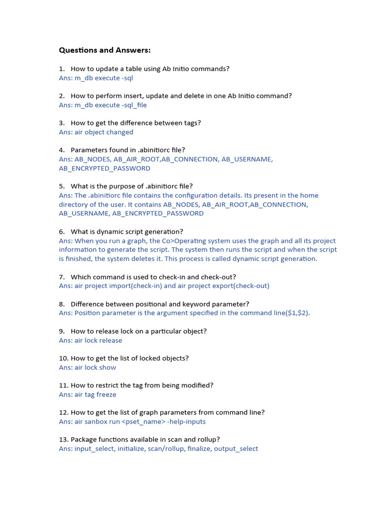 QandA (Questions of Abnitio | PDF | Parameter (Computer Programming ...