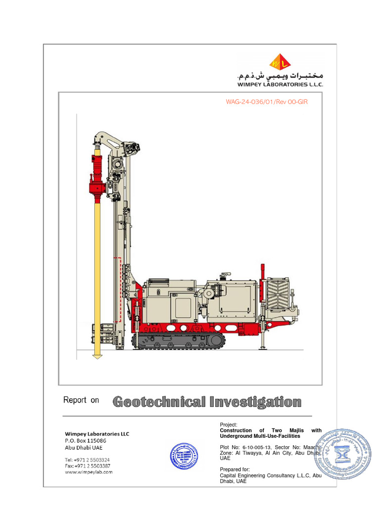 Geotechnical Report | PDF | Earth Sciences