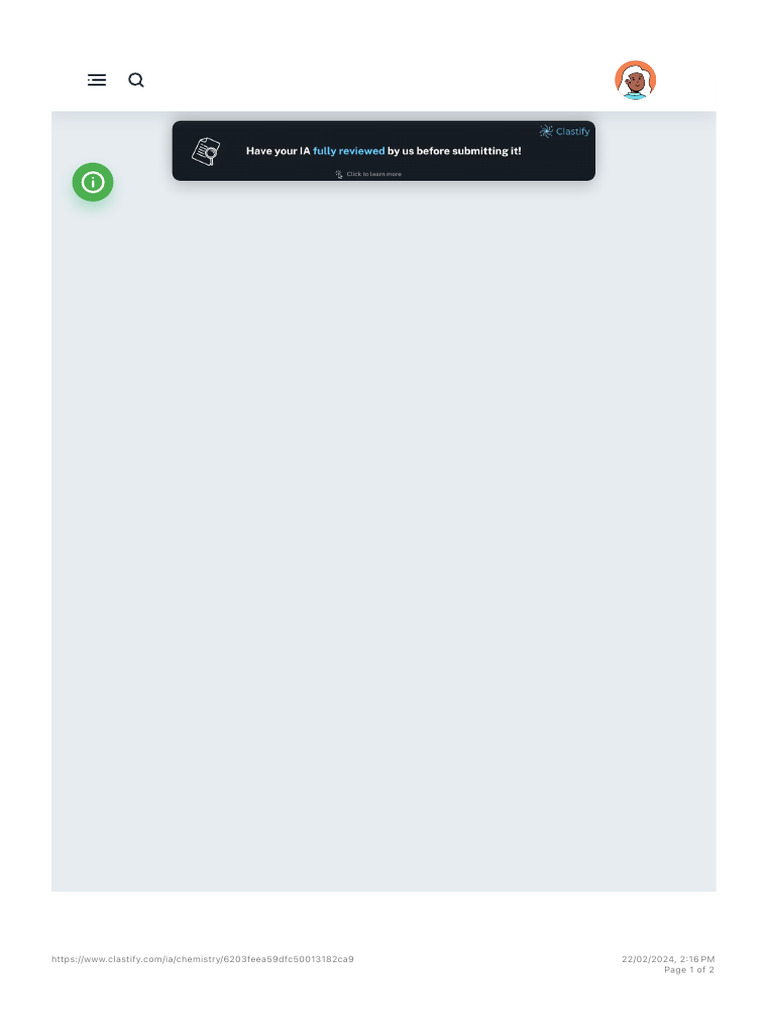 IB Chemistry IA Example - How Does PH of A Water Sample Affect Its ...