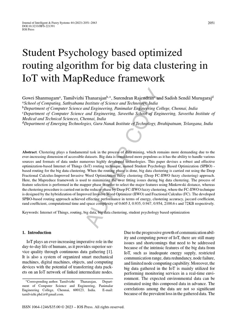 JIFS221391 Student Psycology Based Optimized Routing Alogorithm | PDF ... JIFS221391 Student Psycology Based Optimized Routing Alogorithm | PDF ...