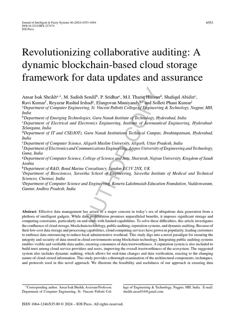JIFs237474 Revolutionizing Collaborative Auditing A Dynamic Blockchain-Based Cloud Storage ...