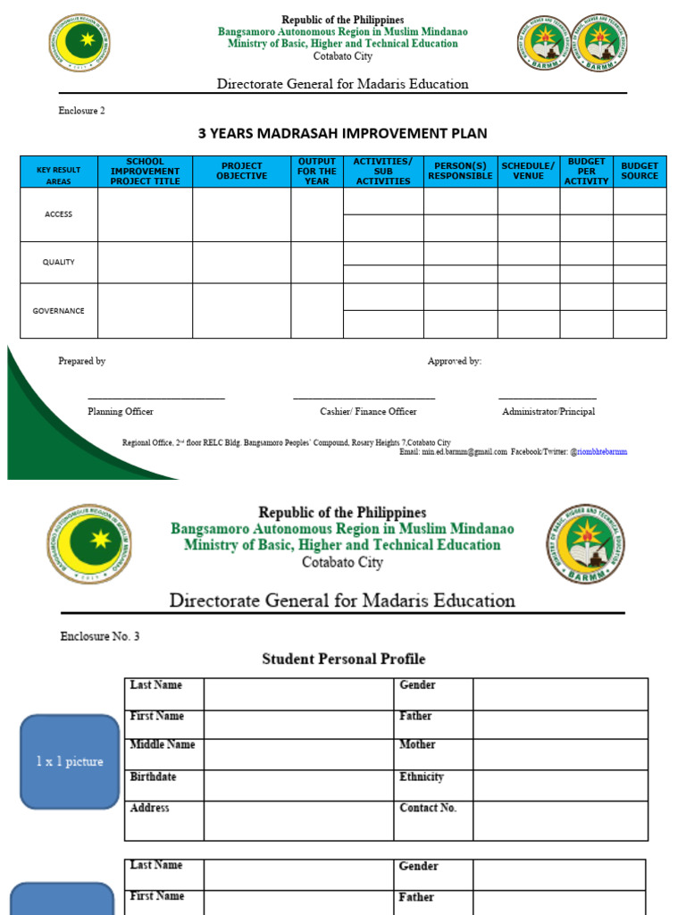 MIP and Learner's Profile | PDF