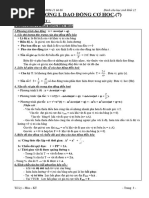 Lý Thuyết Bài 6 - Con Lắc Đơn Và Con Lắc Lò Xo Dao Động Điều Hoà Lí 11 ...