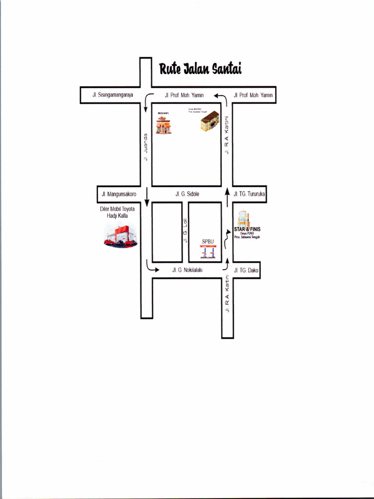 Denah Jalan Santai | PDF